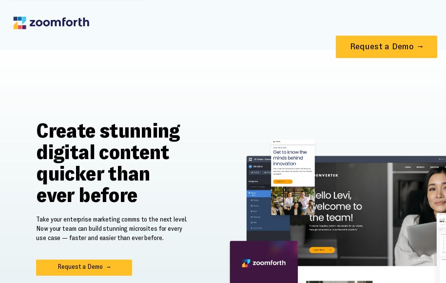 Zoomforth for Marketing